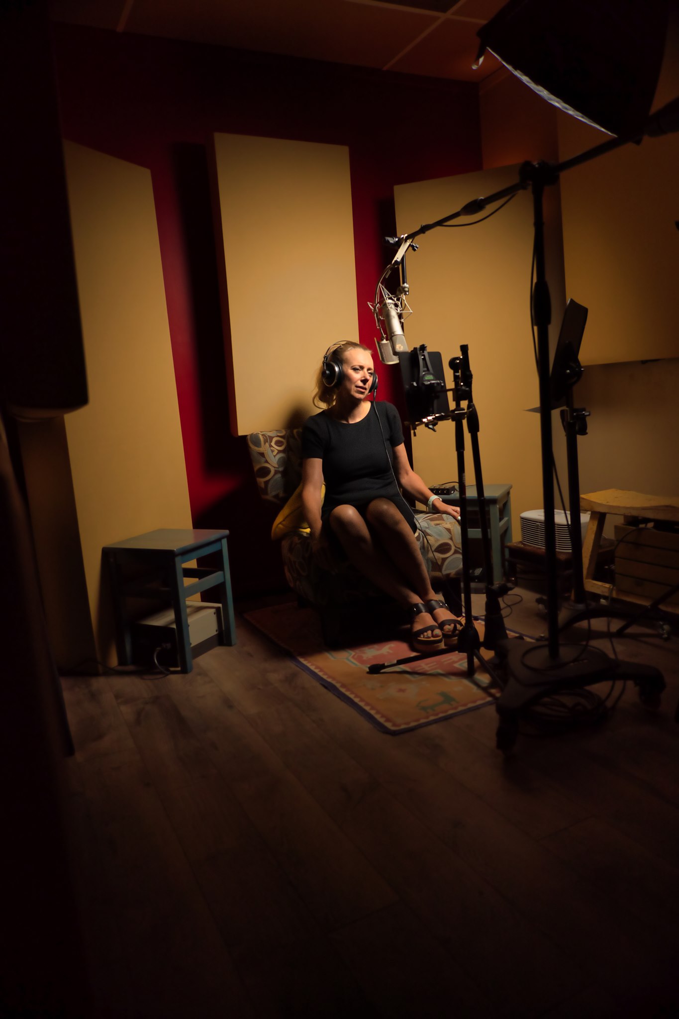 Recording Elizabeth Cronise McLaughlin's New Audio Book - The OC Recording Company Blog
